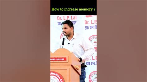 💯how To Increase Memory💥🔥 Iasmotivation Upsc Shorts Short Ias