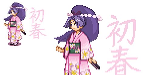 ドット絵 ドットで初春 Kkitmurのイラスト Pixiv