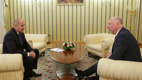 Срещите за служебен премиер Росен Желязков Димитър Радев Димитър