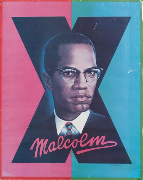 Lot Malcolm X Poster