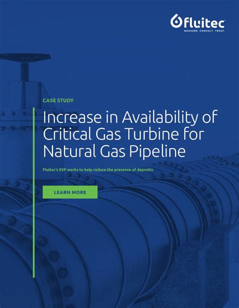 Natural Gas Pipeline Increases Availability Fluitec