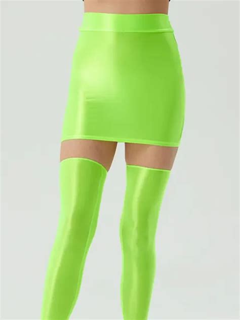 섹시한 여성용 신축성 타이트 펜슬 귀여운 스커트 부드러운 마이크로 미니 스커트 클럽 패키지 힙 얇은 스커트 하이 웨이스트 스커트 캔디 컬러