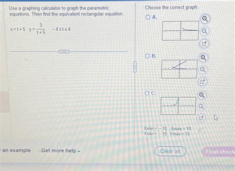 Solved Use A Graphing Calculator To Graph The Parametric Chegg