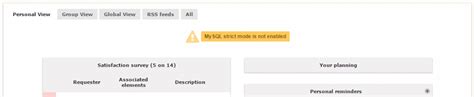 Solucionar Mensaje Mysql Strict Mode Is Not Enabled En Glpi · Ticgal
