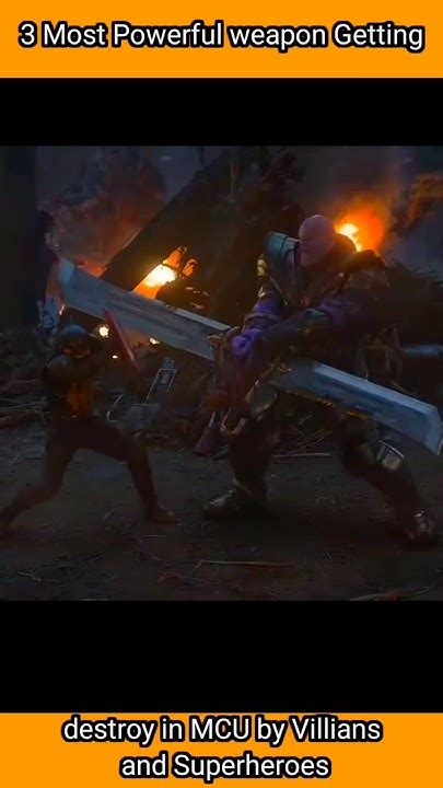 3 Most Powerful weapon getting destroy in MCU by Villians and Superheroes | Ironman | Hulk | # ...