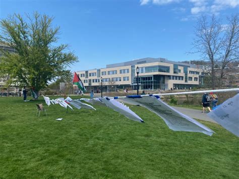 UMass Students Establish Encampment In Support Of Palestine Amherst Indy