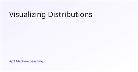 Visualizing Distributions And Relationships With Seaborn