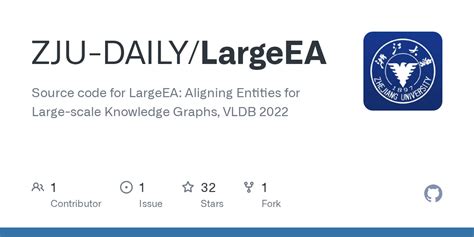 github zju daily largeea source code for largeea aligning entities