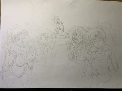 Rule 34 2boys 5girls Ass Bishoujo Senshi Sailor Moon Fullmetalsketch