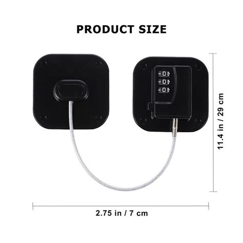 Digital Password Fridge Lock Freezer Door Lock Cab Grandado