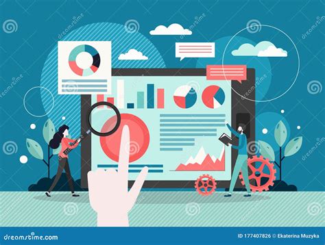 Business Analysts Vector Flat Style Design Illustration Stock Vector Illustration Of Control