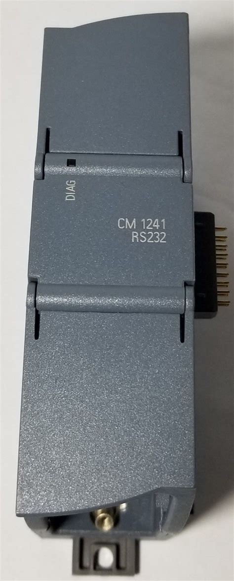 Siemens Simatic S7 1200 Communication Module Cm1241 Rs232 6es7241 1ah32 0xb0