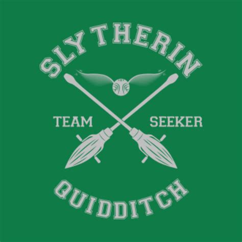 Quidditch Slytherin Slytherin T Shirt Teepublic