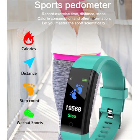 ID115 Plus Smart Armband Fitness Herzfrequenzmesser Blutdruck