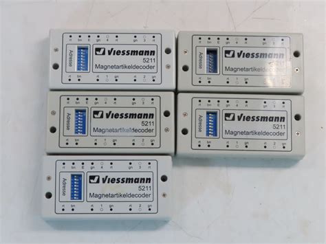 Viessmann H0 5211 Model Treinbesturingseenheid 5 5x Digitale