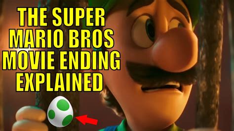 The Super Mario Bros Movie Ending Explained Youtube