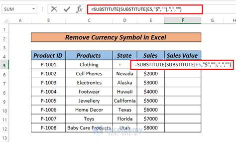 How To Remove Rupee Symbol In Excel Printable Online
