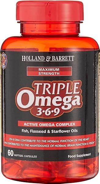 Maximum Strength Triple Omega 369 60 Capsules In Pakistan Nifdo