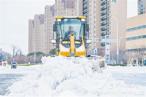 江苏宿迁：除冰雪 保安全 人民图片网