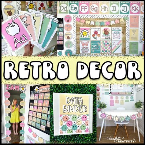 Pastel Classroom Decor Bundle Confetti And Creativity