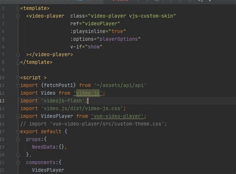 vue nuxt框架引入vue video player 版本5 0 2 引入报错 window is not defined Issue