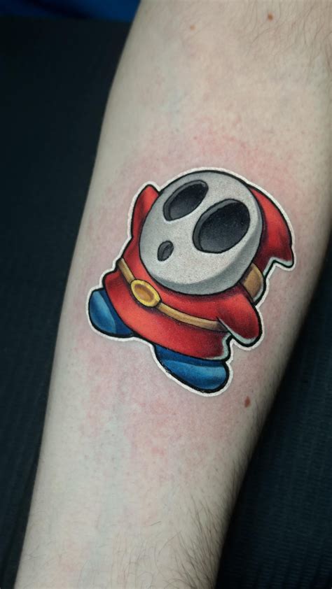 Shy Guy Tattoo Quito Ecuador Done By Andres Bastidas El Ajicero