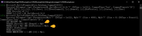 觀察 Ef Core 產生的 Sql 指令 黑暗執行緒