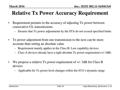 Power Control For Ul Mu Date Authors March Ppt Download