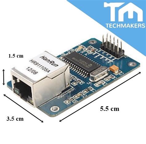 ENC28J60 28J60 Ethernet Shield Controller Module RJ45 Board Arduino