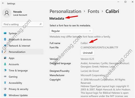How To Change Default Font In Windows Workaround