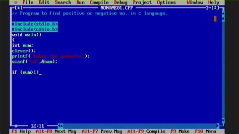Program To Find Positive Or Negative Number C Programming Language