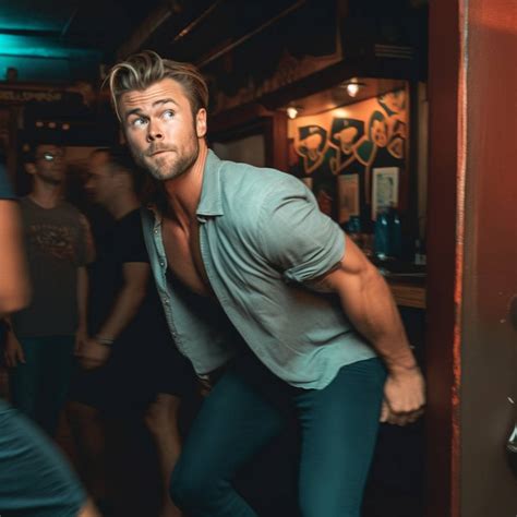 Chris Hemsworth Twerking At A Gay By Maleaiart On Deviantart