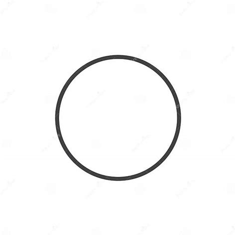 Full Moon Line Icon Stock Vector Illustration Of Astrology 99928564
