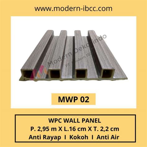 Jual Wallpanel Wood Plastic Composite 3d Serat Kayu Wpc Dinding Tipe
