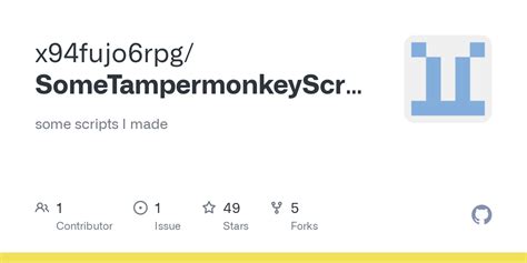 Github X Fujo Rpg Sometampermonkeyscripts Some Scripts I Made