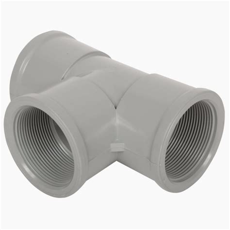 Tuboplast Tee 1 2 Con Rosca PVC Tubos Para Agua Tuberias De PVC En