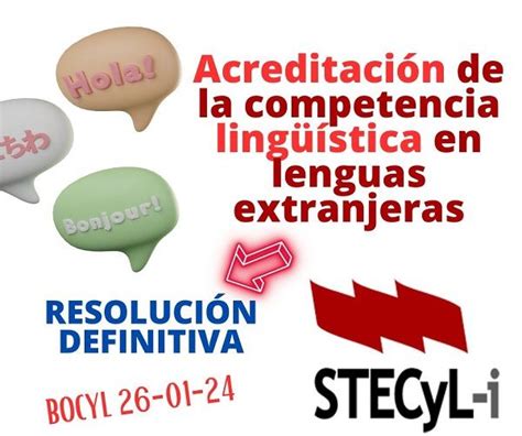 Listados Definitivos Acreditación De La Competencia Lingüística En