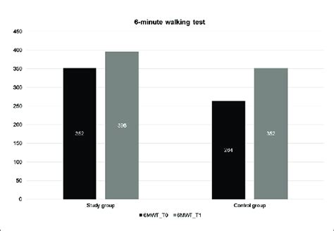 6 Minutes Walking Test Results For Study Group And Control Group