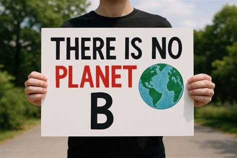 Environmental Awareness Protest Sign Free Photo Rawpixel