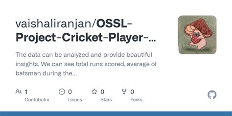 Github Vaishaliranjanossl Project Cricket Player Analysis Using Python The Data Can Be