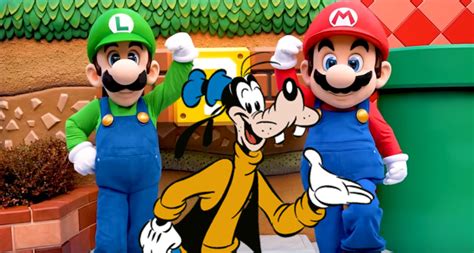 Goofy Meets Mario And Luigi By Spongebobnintendo20 On Deviantart