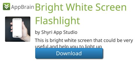 Bright White Screen Flashlight Apk Download