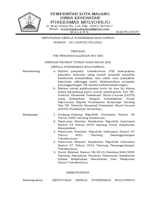 Sk Tim Tb Dots Pdf