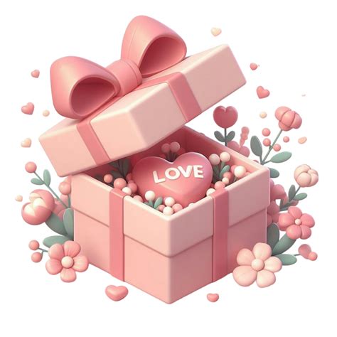 Beautiful Valentine S Day Gift PNG
