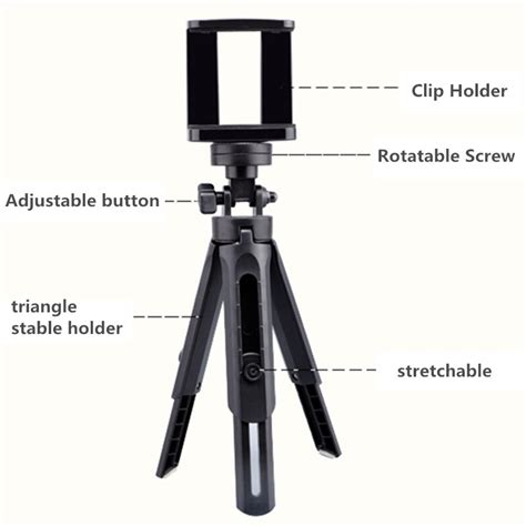 Uitschuifbare Statief Houder Stand Mount Ondersteu Grandado