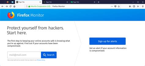 Testing Firefox Monitor A New Security Tool Future Releases