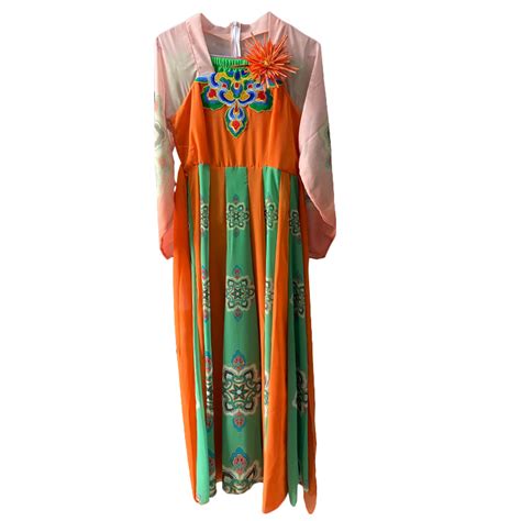 唐印演出服古典舞蹈服中国风扇子舞女飘逸原版桃李杯剧目古装出租 虎窝淘