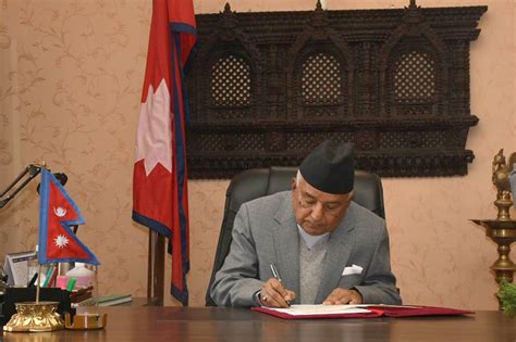 रामचन्द्र पौडेलले पद तथा गोपनीयताको शपथ लिएसँगै पदभार ग्रहण Telepatra