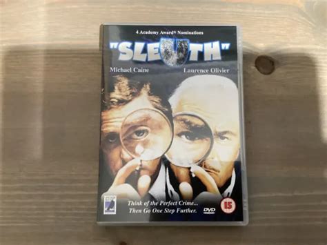 Sleuth [dvd] [1972] As New Condition Michael Caine Laurence Olivier Eur