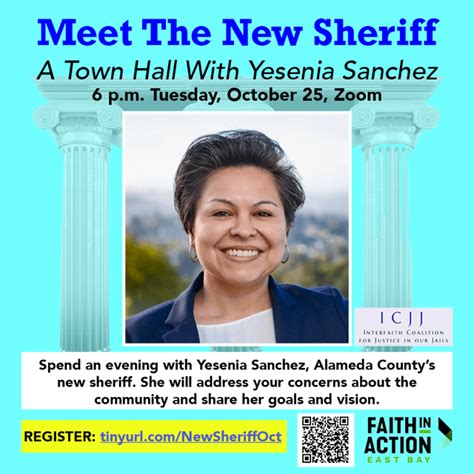 Virtual Get To Know The New Alameda County Sheriff Tues 10 25 6pm